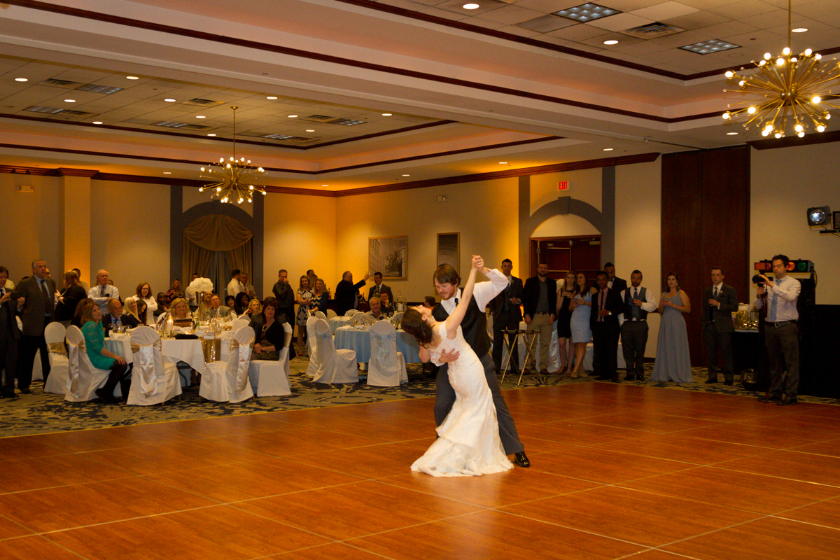 Wedding reception at Embassy Suites by Hilton Cleveland-Rockside - TKO ...