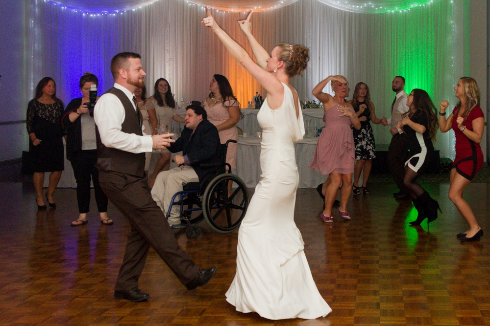Fall wedding reception at St Paul Hellenic Center - TKO ENTERTAINMENT